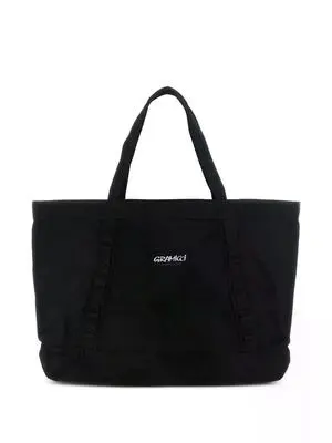 Gramicci Climbing Logo-patch Tote Bag - Black