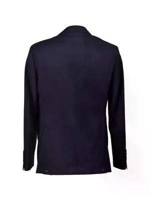 Brunello Cucinelli Windowpane-pattern Virgin Wool Suit