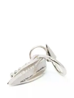 LIMI FEU Embellished Leaf-motif Rings