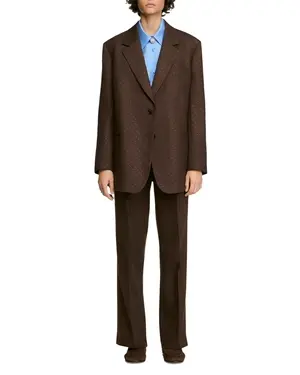 Sandro Beatrice Relaxed Rhinestone Blazer