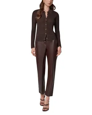 Donna Karan New York Collared Cardigan