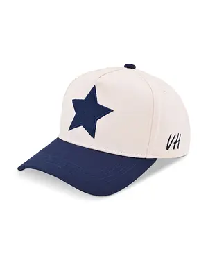 Vintage Havana Two Tone Star Trucker Hat Bone/navy