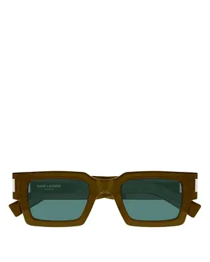 Saint Laurent Square Sunglasses, 50mm