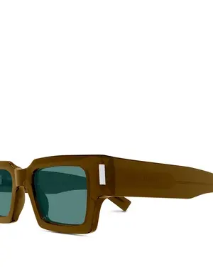 Saint Laurent Square Sunglasses, 50mm