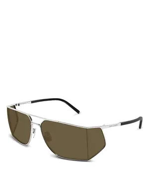Saint Laurent Aviator Sunglasses, 69mm