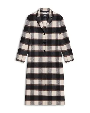 Theory Long Wool Blend Coat