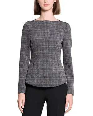 Theory Boat Neck Zip Jacket