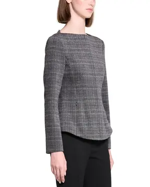 Theory Boat Neck Zip Jacket