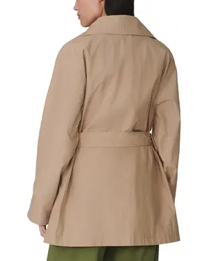 Varley Celina Cotton Blend Belted Jacket