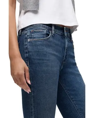 Hudson Jeans Nico Barefoot Mid Rise Bootcut Jeans