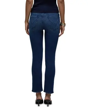 Hudson Jeans Nico Mid Rise Straight Ankle Jeans