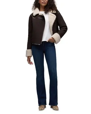 Hudson Jeans Barbara Pintuck High Rise Bootcut Jeans