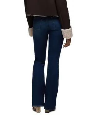 Hudson Jeans Barbara Pintuck High Rise Bootcut Jeans