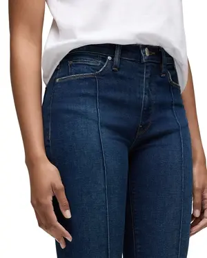 Hudson Jeans Barbara Pintuck High Rise Bootcut Jeans