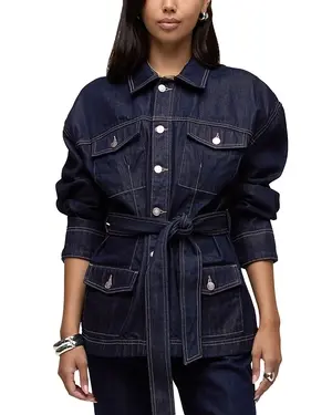 Hudson Jeans Anya Belted Denim Jacket