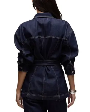 Hudson Jeans Anya Belted Denim Jacket