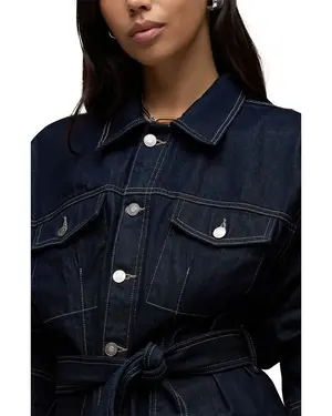 Hudson Jeans Anya Belted Denim Jacket