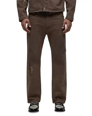 Hudson Jeans Rylan Cotton Splatter Relaxed Straight Fit 30 Jeans