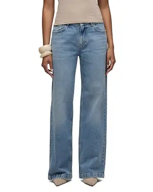 Hudson Jeans Rylee Cotton Stretch High Rise Loose Jeans