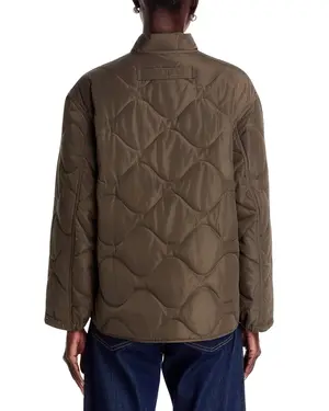 Johnny Was Puffer Bomber Jacket