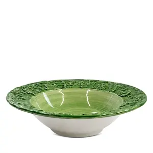 VIETRI Fiabe Di Natale Serving Bowl - Green