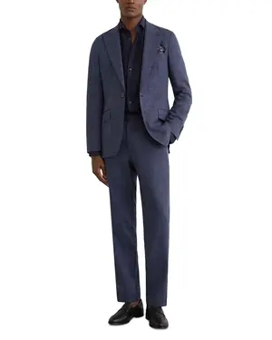 REISS Penso Wool, Silk & Linen Classic Fit Blazer