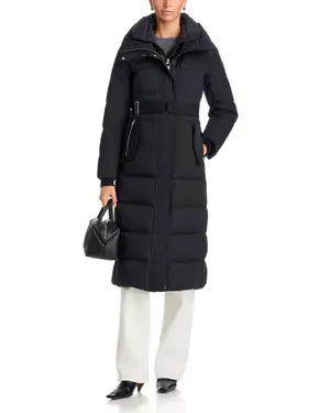 Mackage 2 In 1 Longline Down Coat - Black