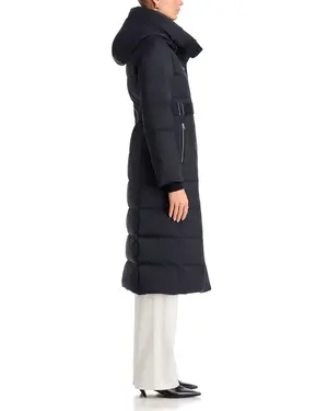 Mackage 2 In 1 Longline Down Coat - Black