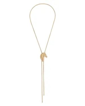 Ettika Stallion Bolo Lariat Necklace, 34