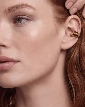 Ettika Solstice Tiger's Eye Ear Cuff