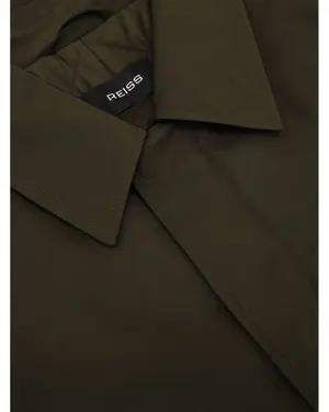 REISS Lawlen Classic Collar Zip Through Jacket