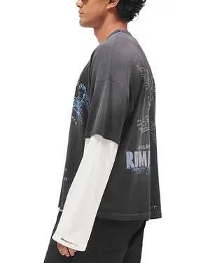 REPRESENT Heavier Than Heavens Cotton & Hemp Logo Graphic T-shirt