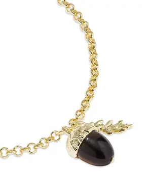 Kendra Scott Tiger's Eye Acorn Slider Bracelet
