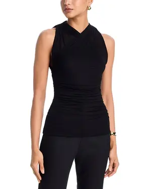 A.L.C. Posie Draped Sleeveless Top
