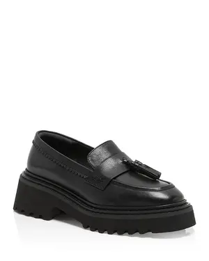 Free People Dahlia Leather Loafers