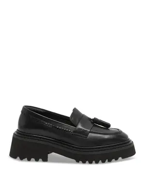 Free People Dahlia Leather Loafers
