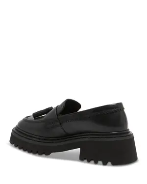 Free People Dahlia Leather Loafers