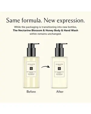 Jo Malone Nectarine Blossom & Honey Body & Hand Wash 8.5 Oz