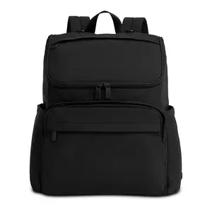 AWAY Featherlight Diaper Backpack - Jet Black