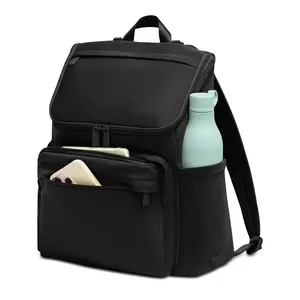 AWAY Featherlight Diaper Backpack - Jet Black