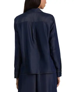 Alice + Olivia Willa Relaxed Denim Shirt