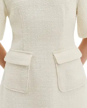 MALINA Rayna Boucle Mini Dress