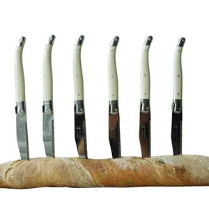 LAGUIOLE Flatware Set In Wood Presentation Box, Set Of 24 - Platine
