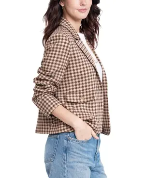 Central Park West Marlo Jacquard Knit Blazer