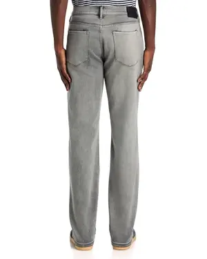 Paige Normandie Cotton Blend Straight Fit Jeans