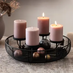 VILLEROY & BOCH Christmas Chic Advent Wreath Candle Holder