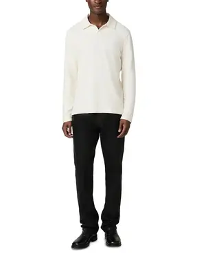 Paige Hammond Cotton Blend One Button Polo Shirt