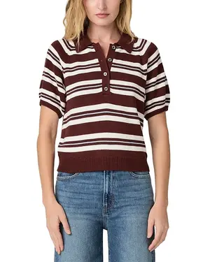 Paige Birch Cotton Blend Top