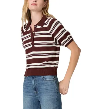 Paige Birch Cotton Blend Top