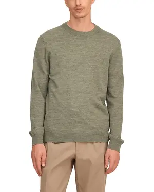 Nn07 Serge Crewneck Ribbed Sweater - Capers